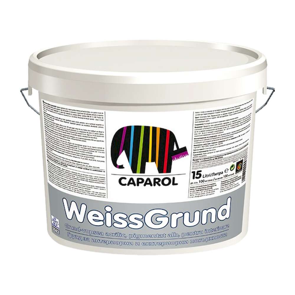 Amorsa Caparol Weissgrund 15l - SevaconOnline