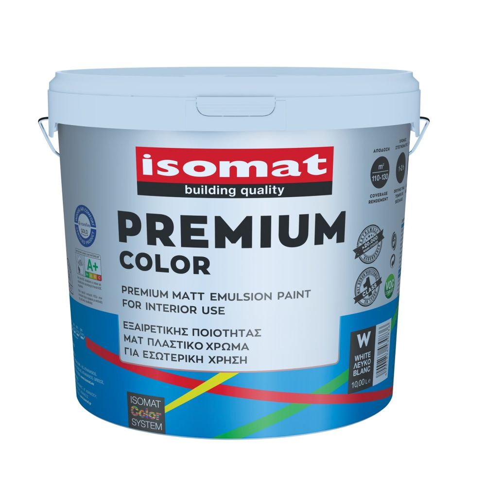 Vopsea lavabila mata Isomat Premium Color - SevaconOnline